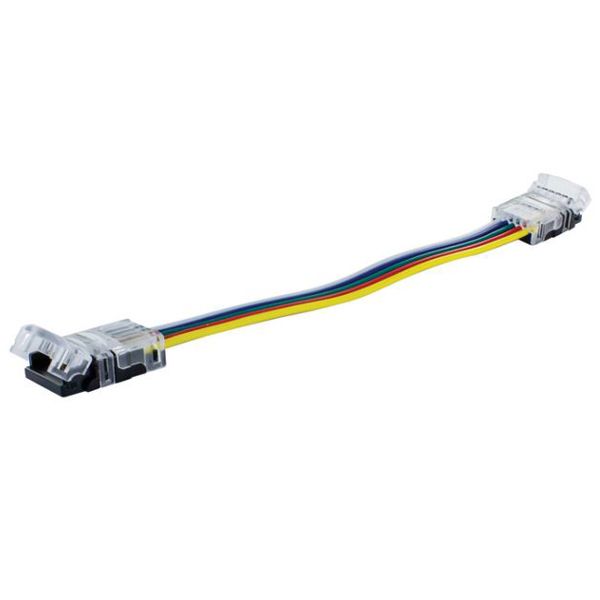 Integral 2-way connector to 150mm wire IP20/33 for RGBW 12mm width ...